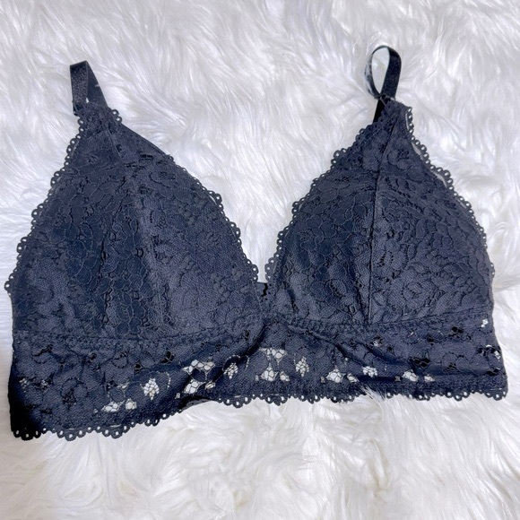 Intimates & Sleepwear | Momanda Nursing Black Lace Bra | Poshmark